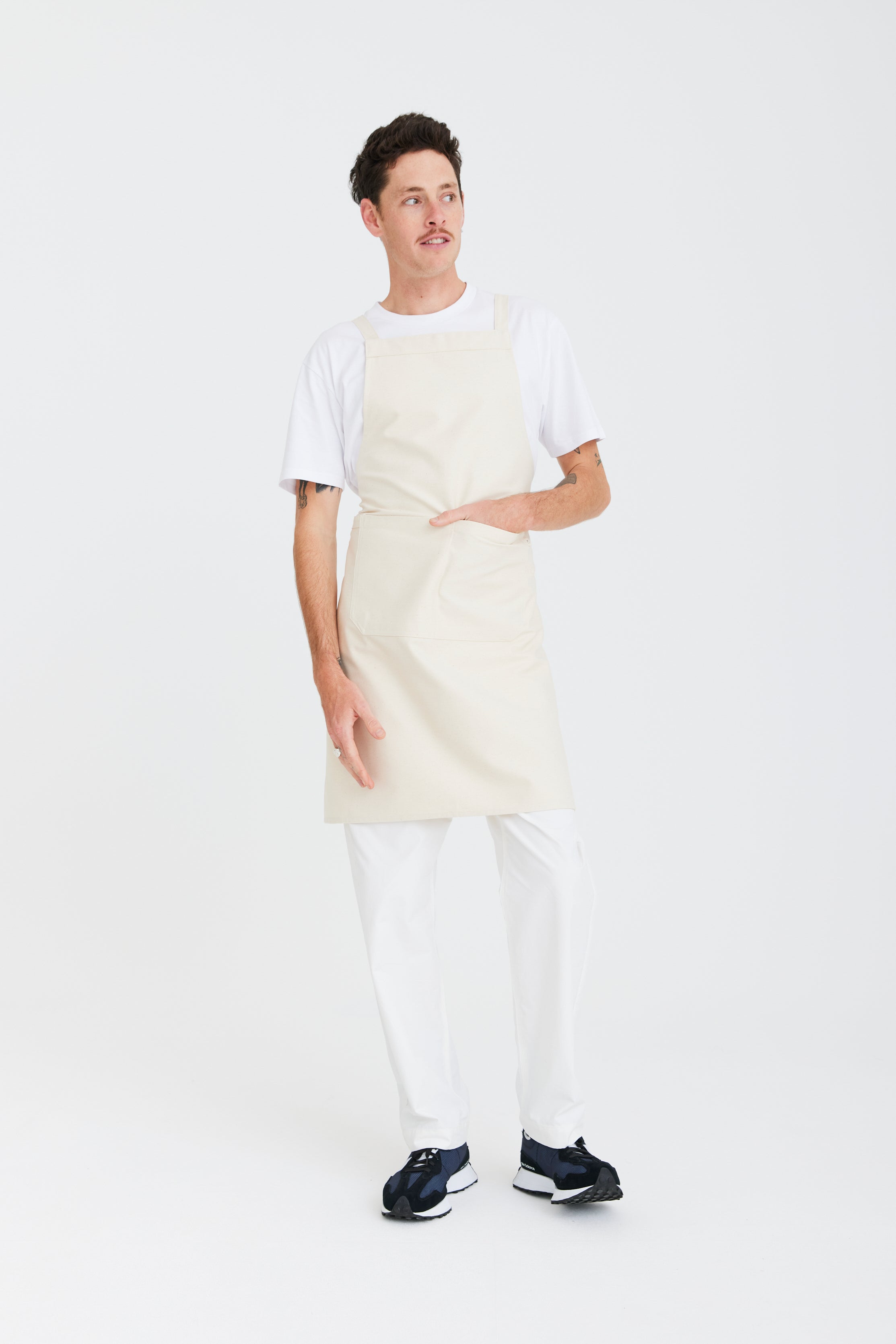 Worktones - Mo Apron | Shoulder Strap, 100% Cotton